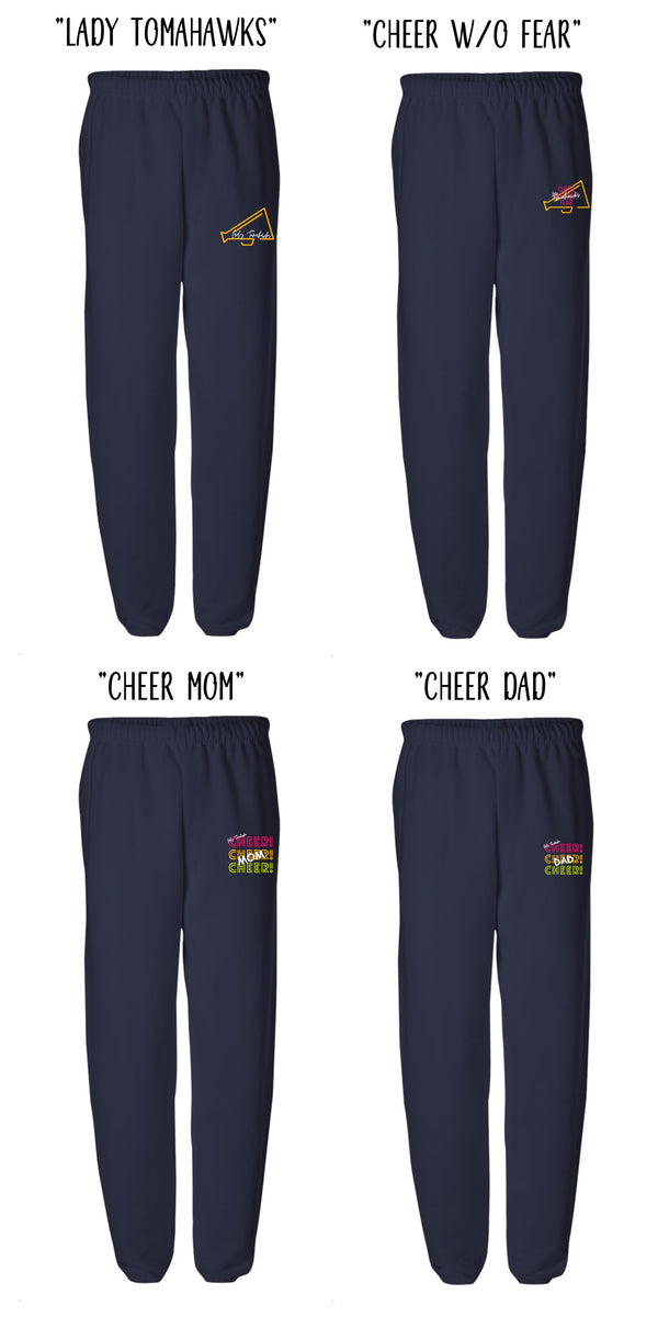 TOMAHAWKS CHEER SWEATPANTS – Apple & Vine Co.