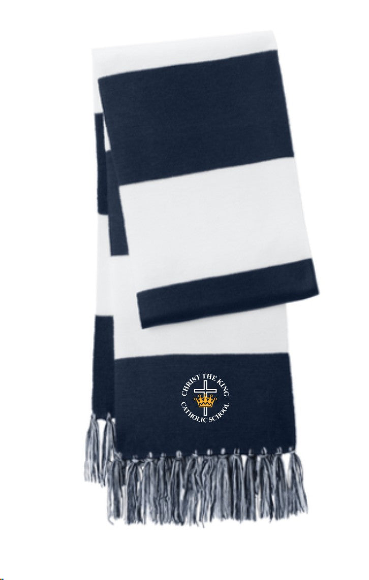 CHRIST THE KING EMBROIDERED Spectator Scarf STA02 – Apple & Vine Co.